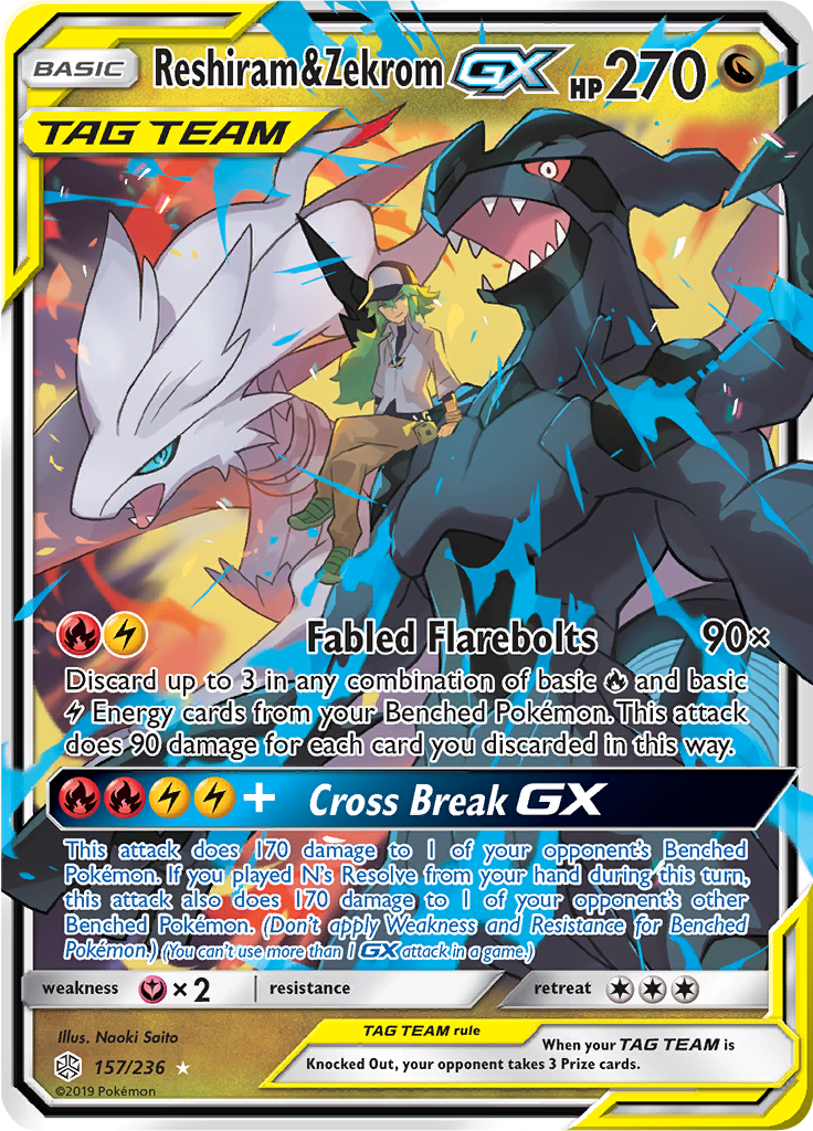 Reshiram & Zekrom - CEC - 157 – Spielefuchs.ch